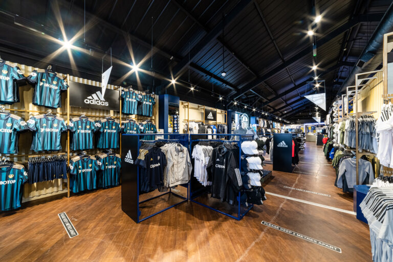 Leeds United dial up the drama in football club store - Retail Focus ...