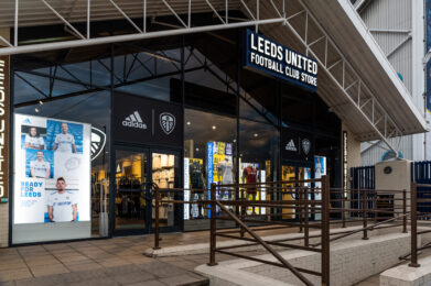 Leeds United dial up the drama in football club store - Retail Focus ...
