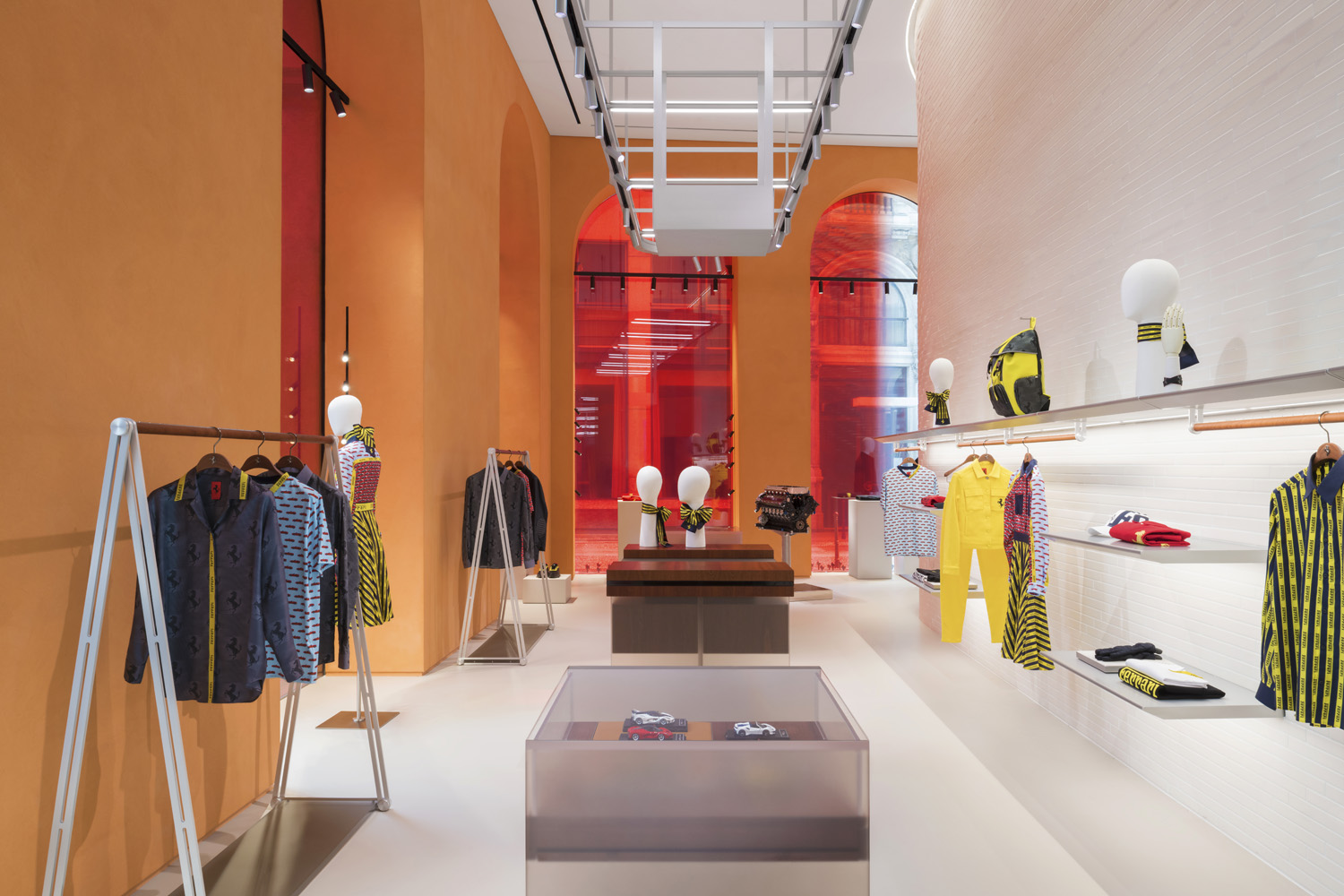 Ferrari's flagship store in Milan combines heritage and innovation ...