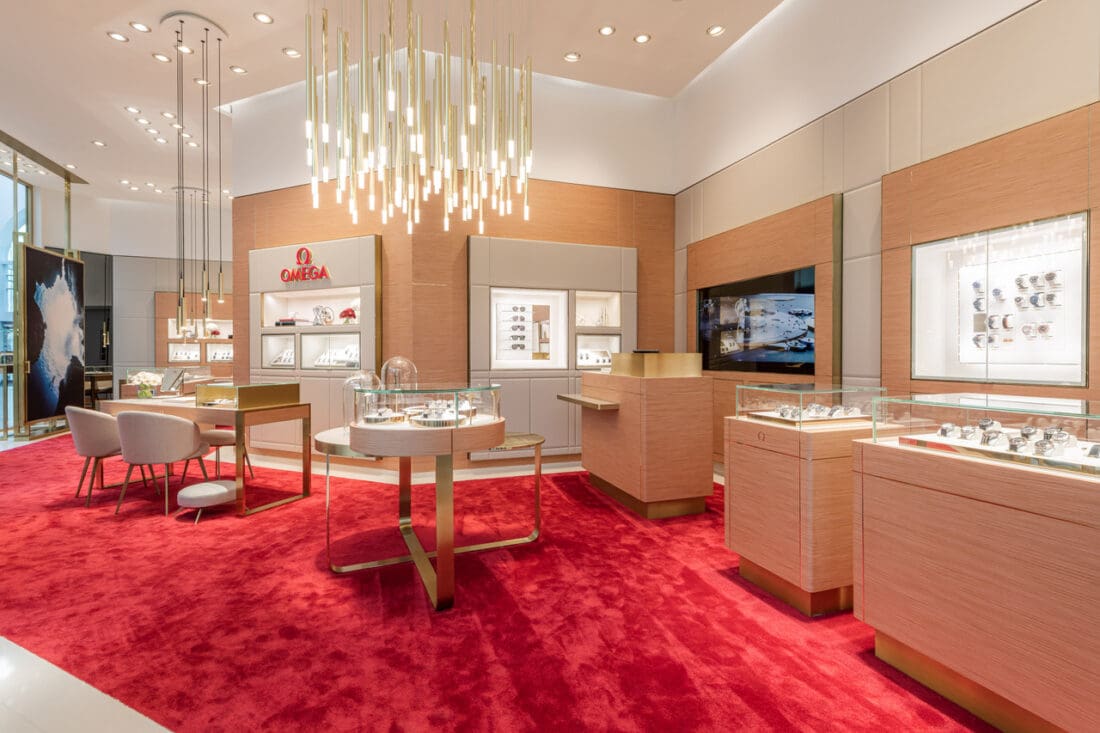 The Watches of Switzerland group opens a new Omega Boutique at ...