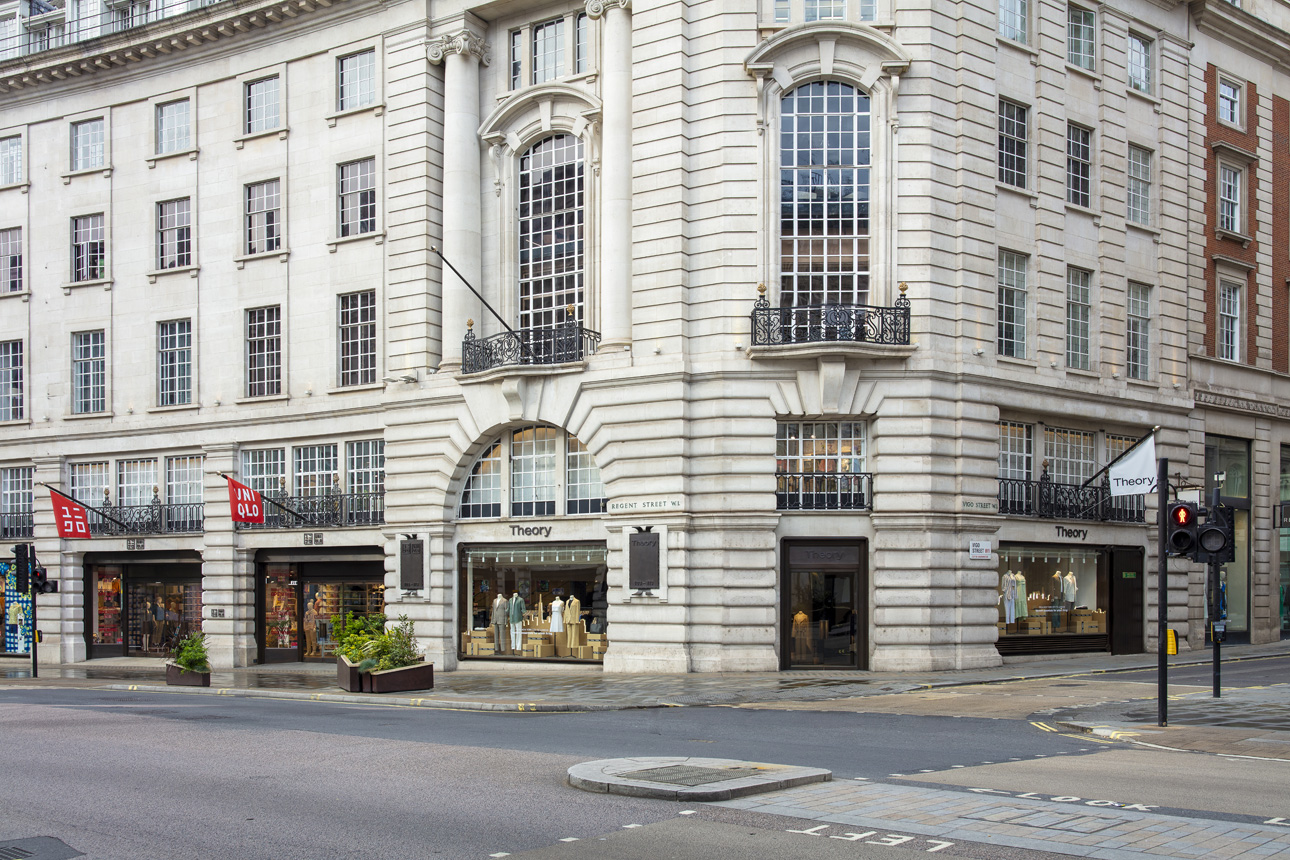 Theory opens layered flagship store on Regent Street - Retail Focus ...