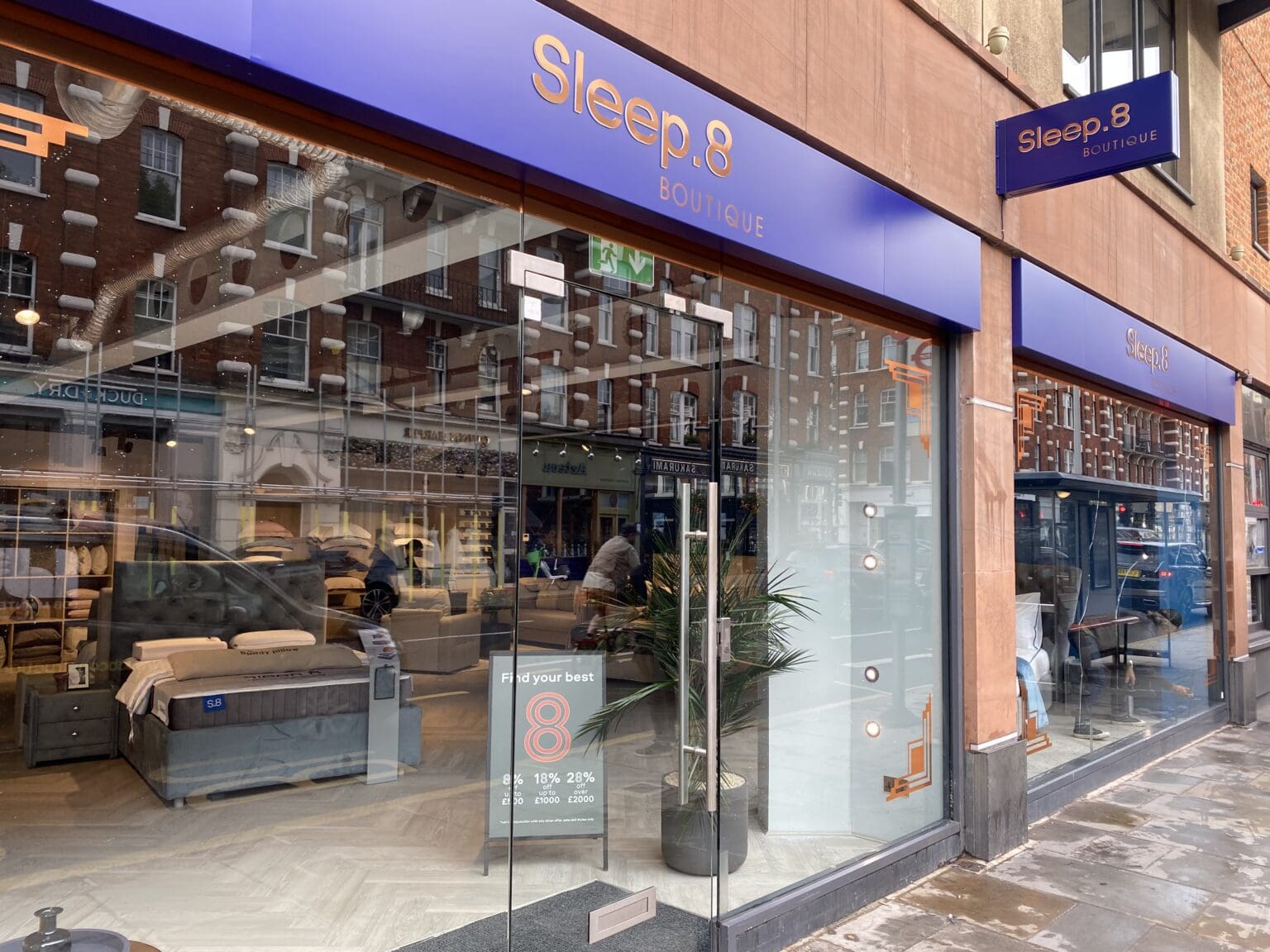 Sleep.8 opens upsized flagship store on the kings road - Retail Focus ...