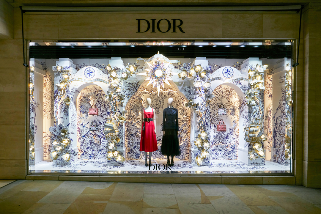 Dior Christmas installation illuminates Bond Street - Retail Focus ...