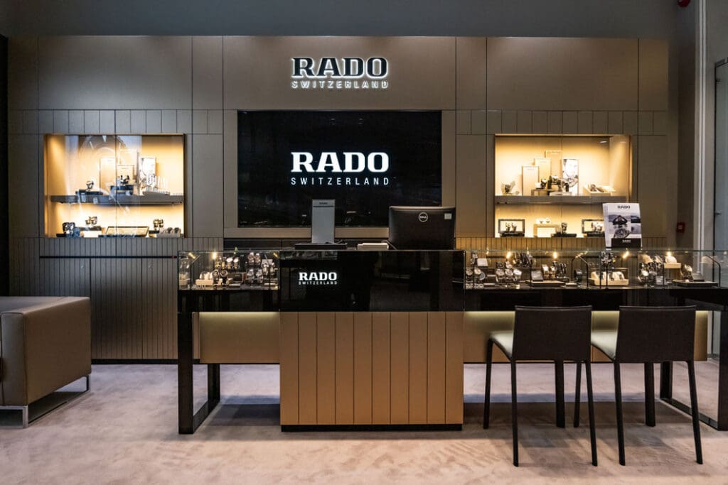 Luxury Swiss Watch Brand Rado Opens First UK Boutique - Retail Focus ...