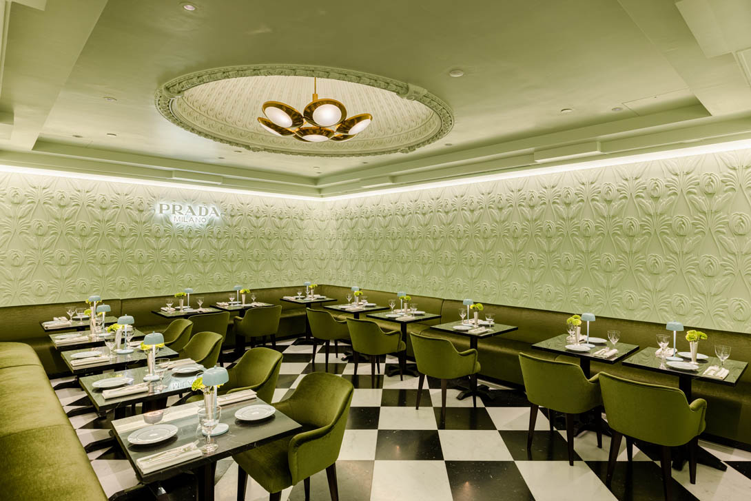 Experience Prada's Iconic World View at Prada Caffè, Now Open at ...