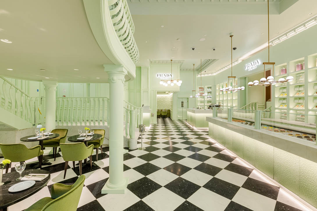 Experience Prada's Iconic World View at Prada Caffè, Now Open at ...