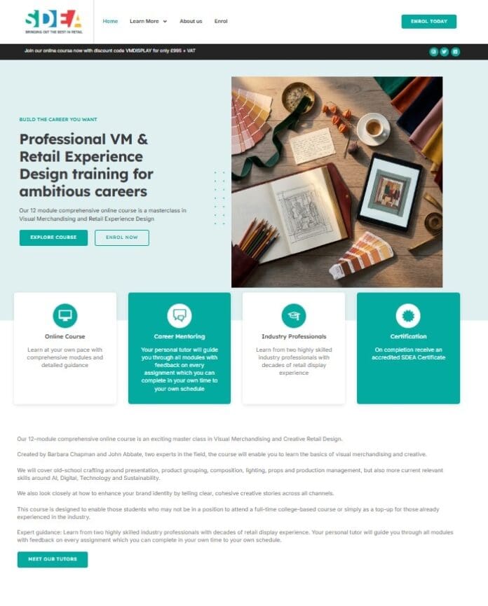 SDEA Launches LearnVM, a New Online Course in Visual Merchandising and ...